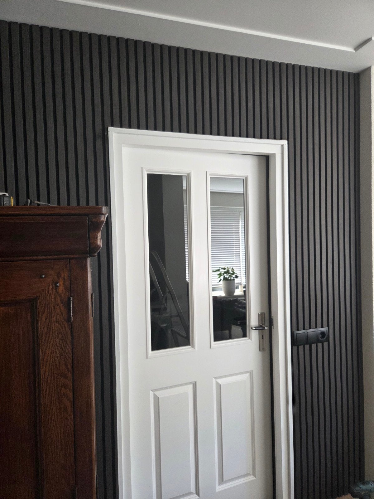 ≥ Te Koop 2 nieuwe Aku latten wandpanelen — Platen en Panelen — Marktplaats