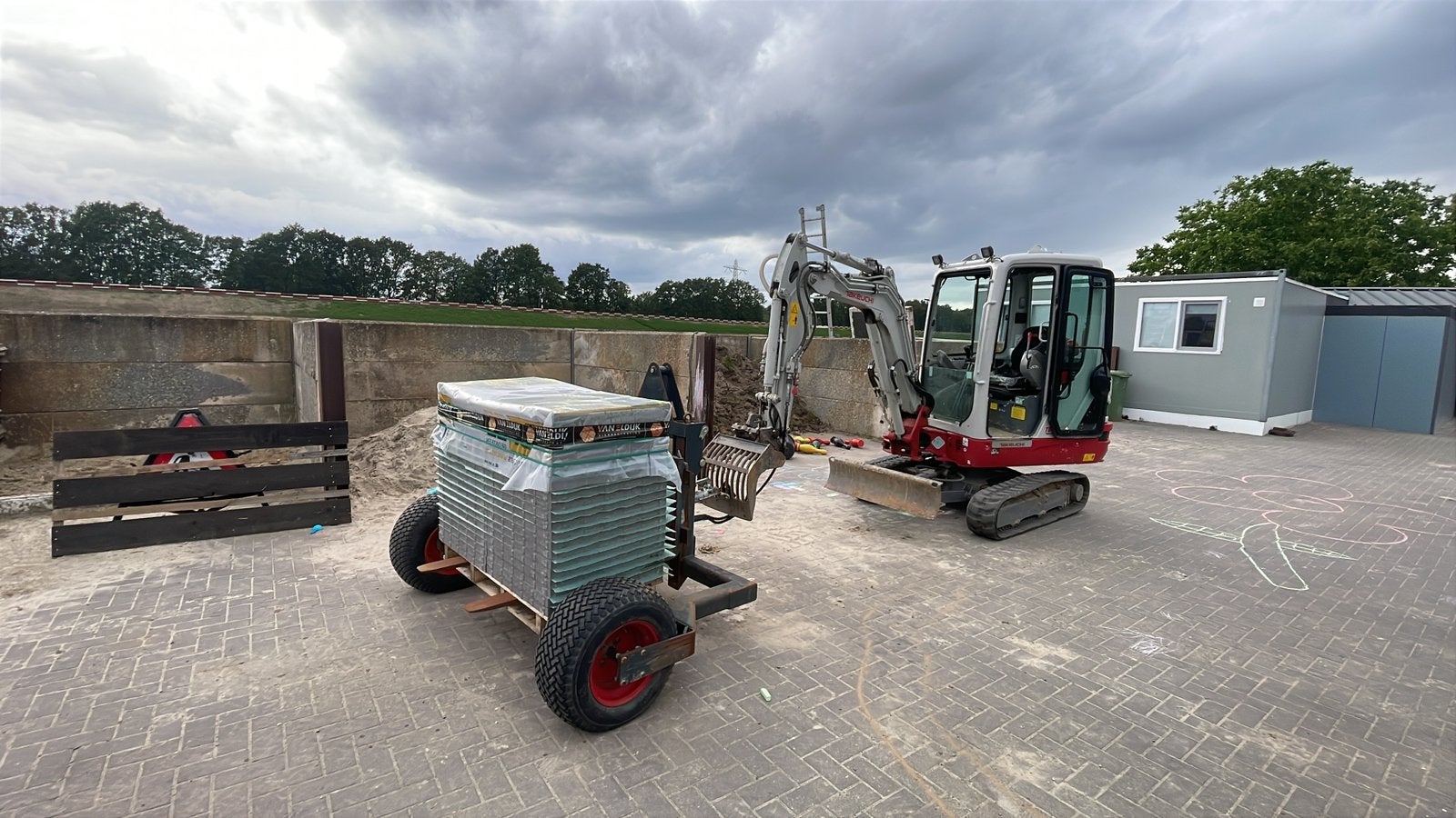 ≥ Geens knikmops ,palletwagen 2000kg weidemann giant schaffer ...