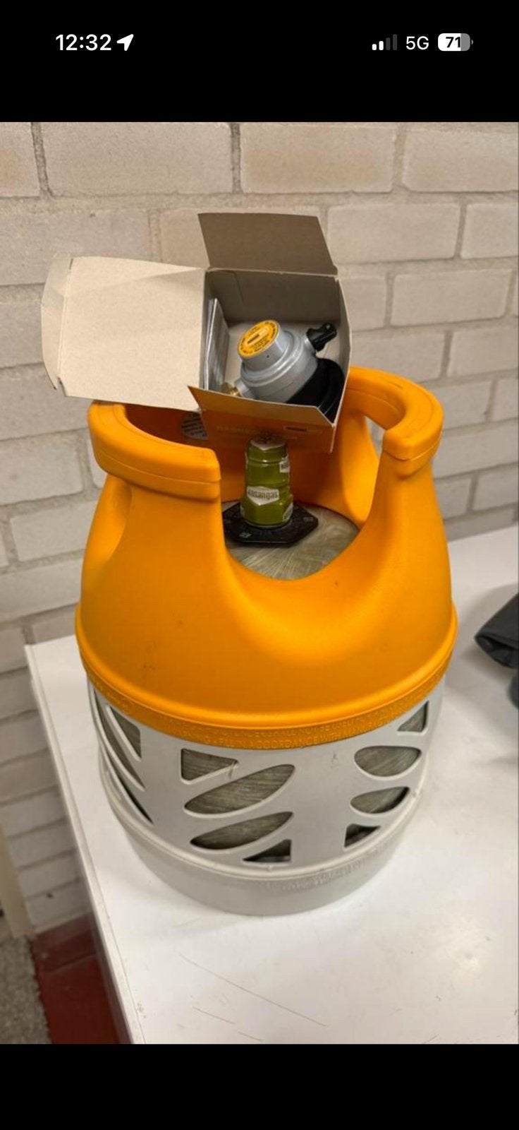 ≥ Nieuwe Kosan gasfles 5kg met adapter voor camper/caravan — Caravan ...