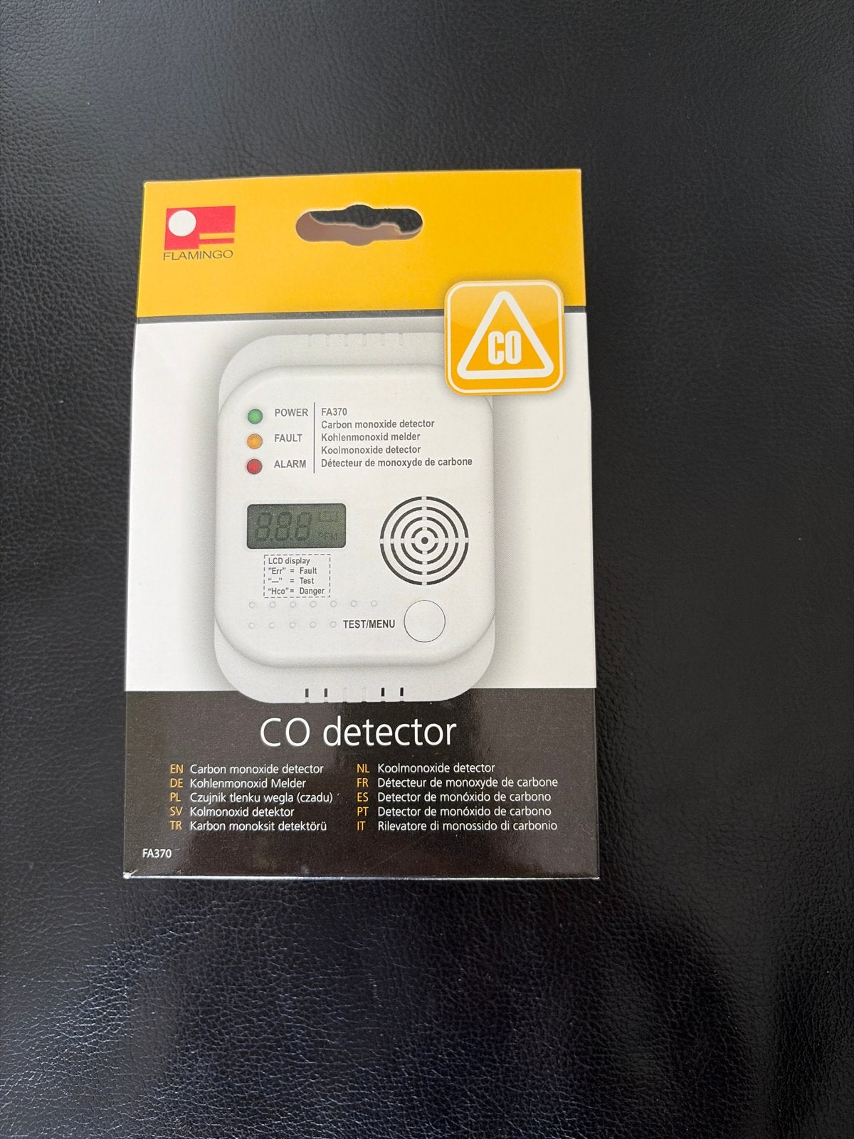 ≥ Flamingo FA370 Koolmonoxidemelder CO detector (m2406273228 ...