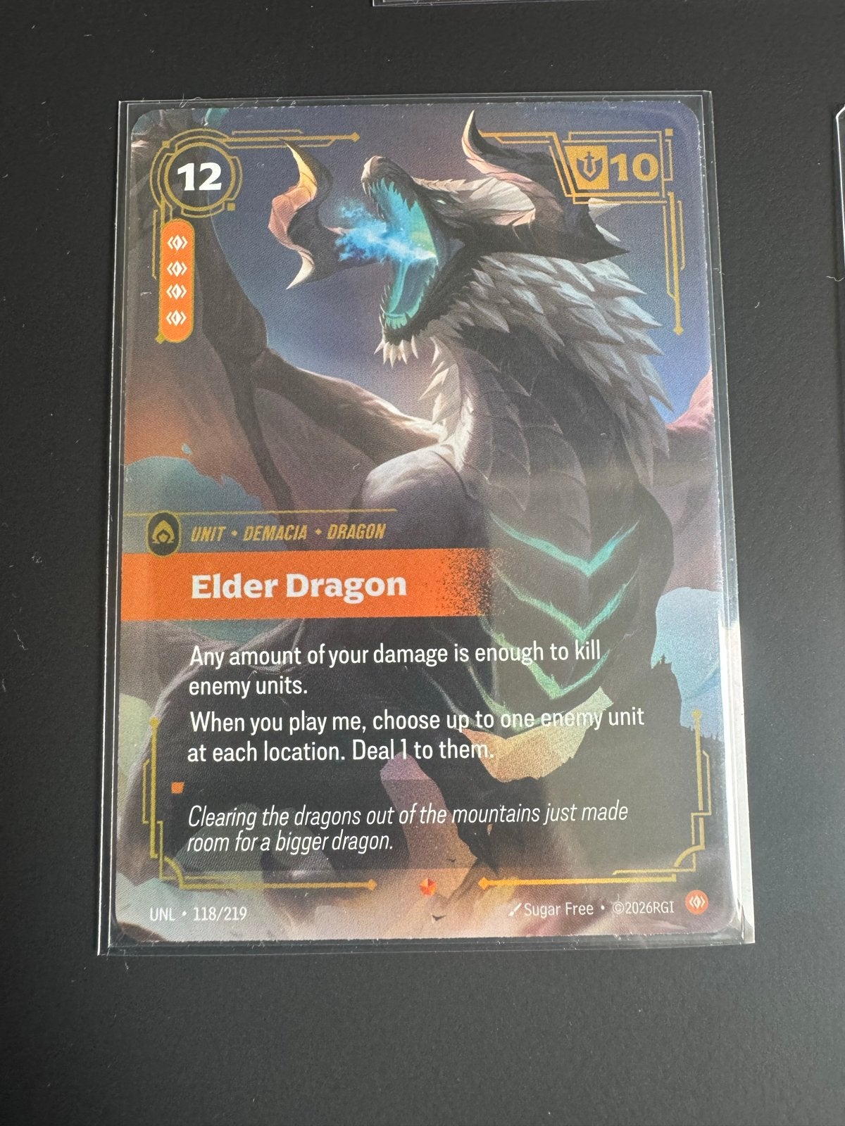 ≥ Riftbound League of Legends Elder Dragon UNL 118/219 ...