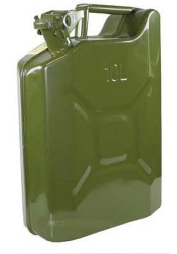 ≥ nize jerrycan metaal 10 ltr — Kampeeraccessoires — Marktplaats