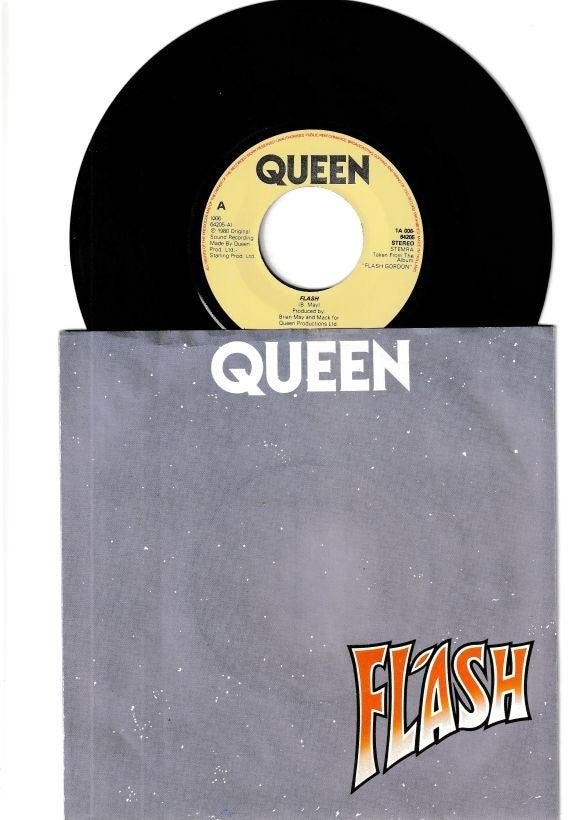 ≥ QUEEN - FLASH ///// FOOTBALL FIGHT [7''] — Vinyl Singles — Marktplaats