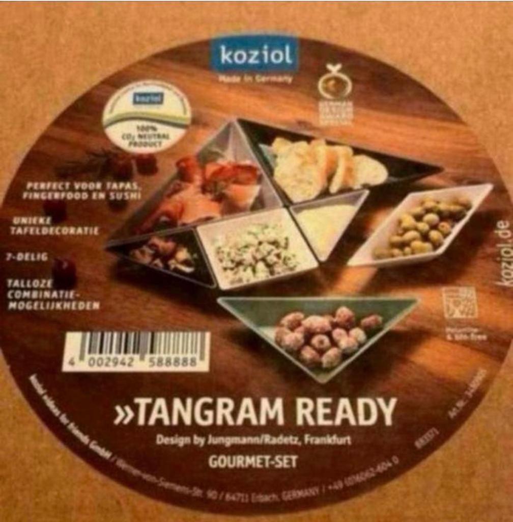 ≥ Kozial Tangram Ready Gourmet-Set. SPLINTERNIEUW . Cadeautip — Keuken ...
