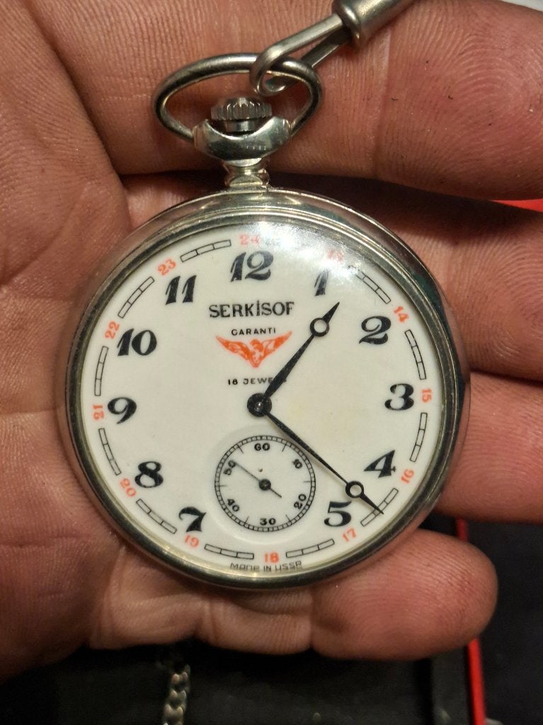≥ Zeldzame Serkisof en Gagarin Molnija USSR- zakhorloges — Antiek ...