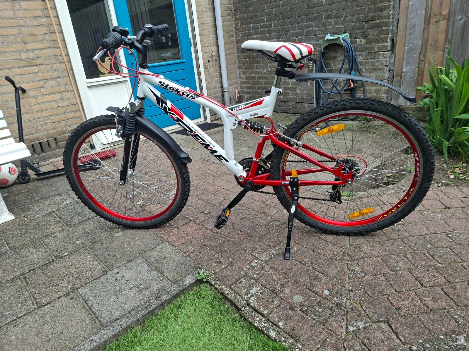 ≥ Stokvis Xtreme 26 inch mountainbike - Full Suspension — Fietsen ...