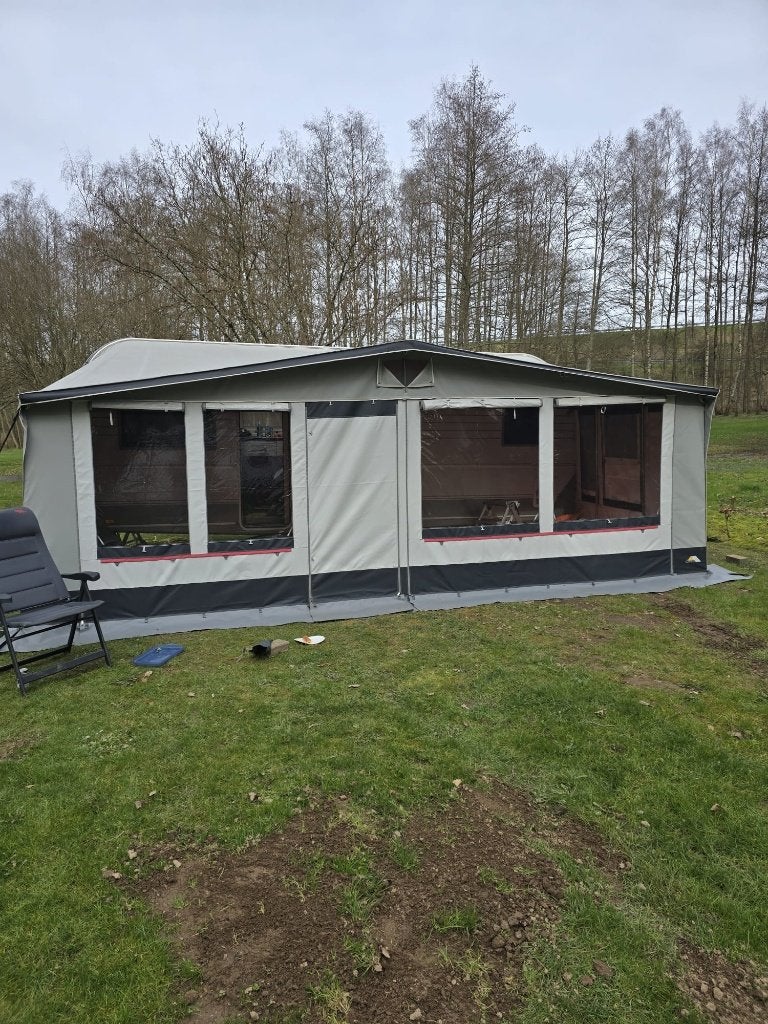 ≥ DWT voortent Paradies III 4-seizoenen tent (2021) Maat 17 ...