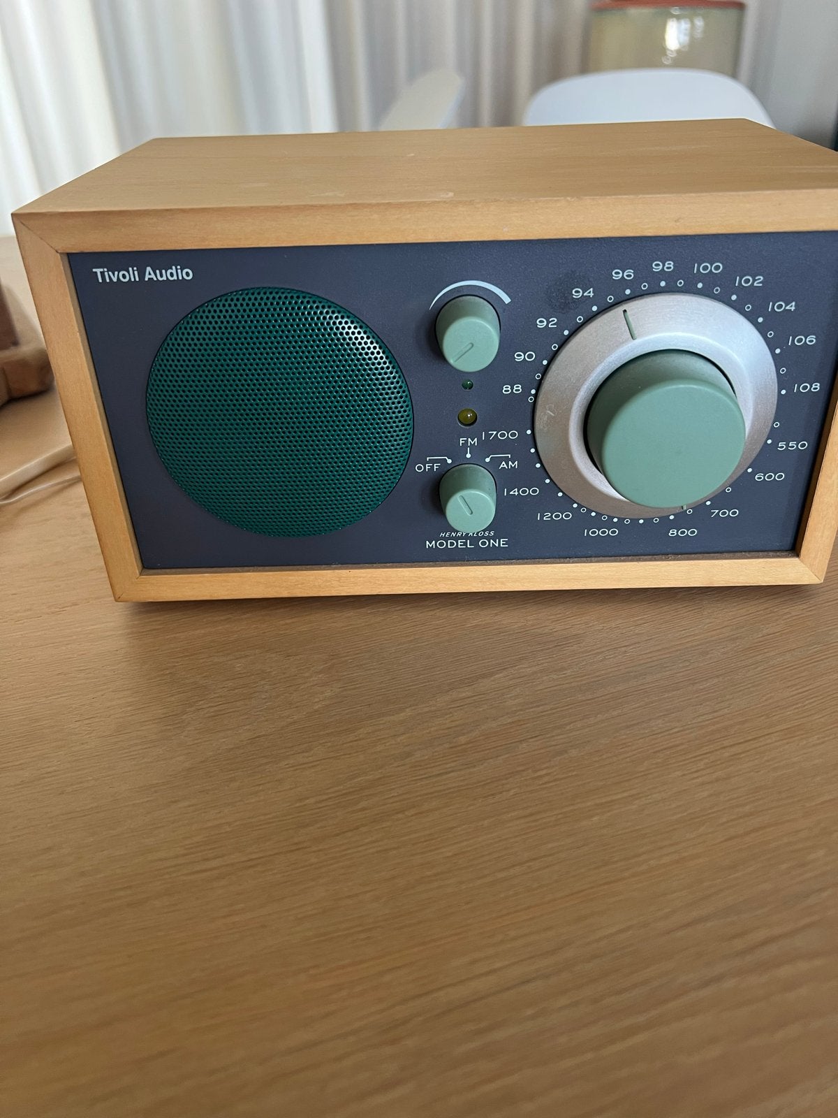 ≥ Tivoli Audio Model One Radio - Hout/Groen — Radio's — Marktplaats