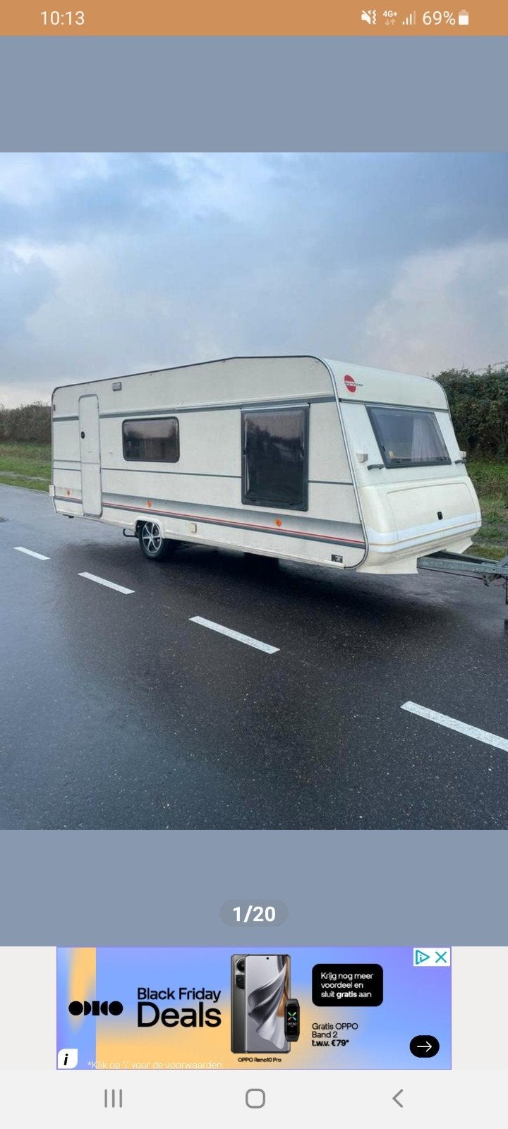 ≥ Burstner Scala 5210 met Megacamp Voortent en Toebehoren — Caravans ...