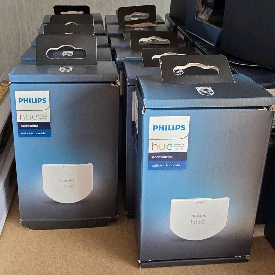 ≥ Philips Hue Wall Switch Module - Nieuw in doos — Elektra en Kabels ...