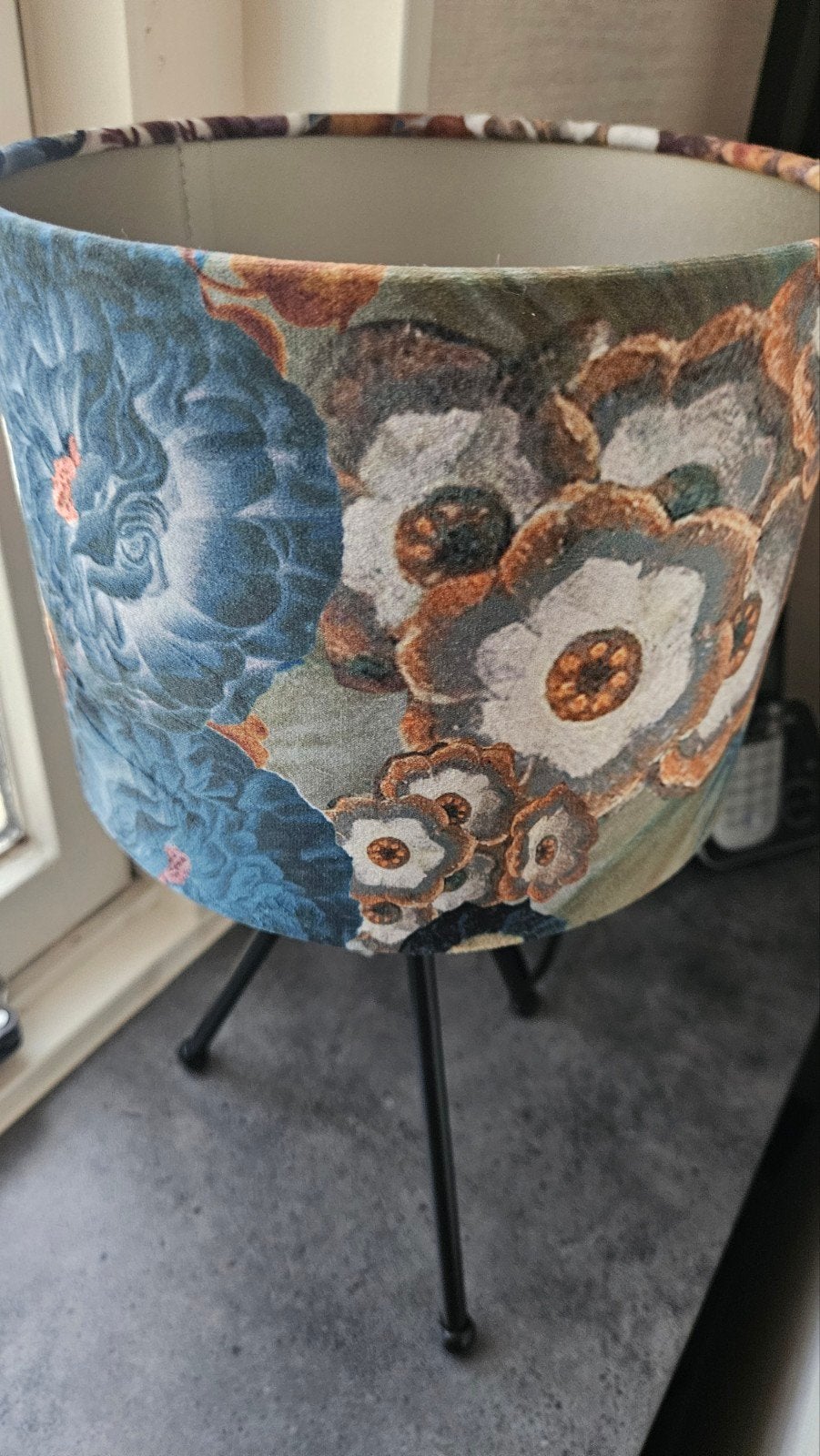 ≥ Bloemenprint Lampenkap bloom- light living — Lampen | Lampenkappen ...