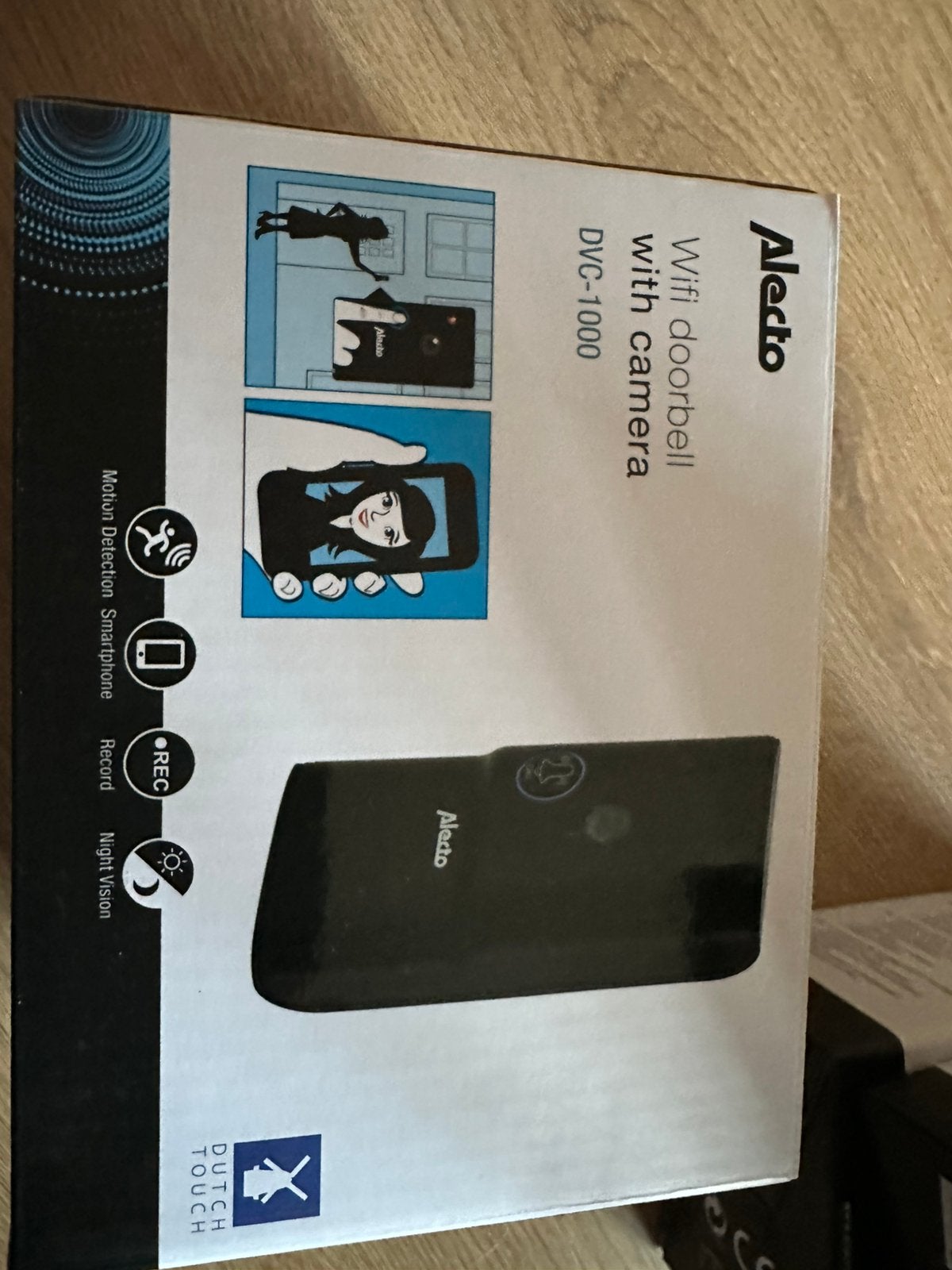 ≥ Alecto DVC-1000 Wifi deurbel met camera (m2405004220) — Deurbellen ...
