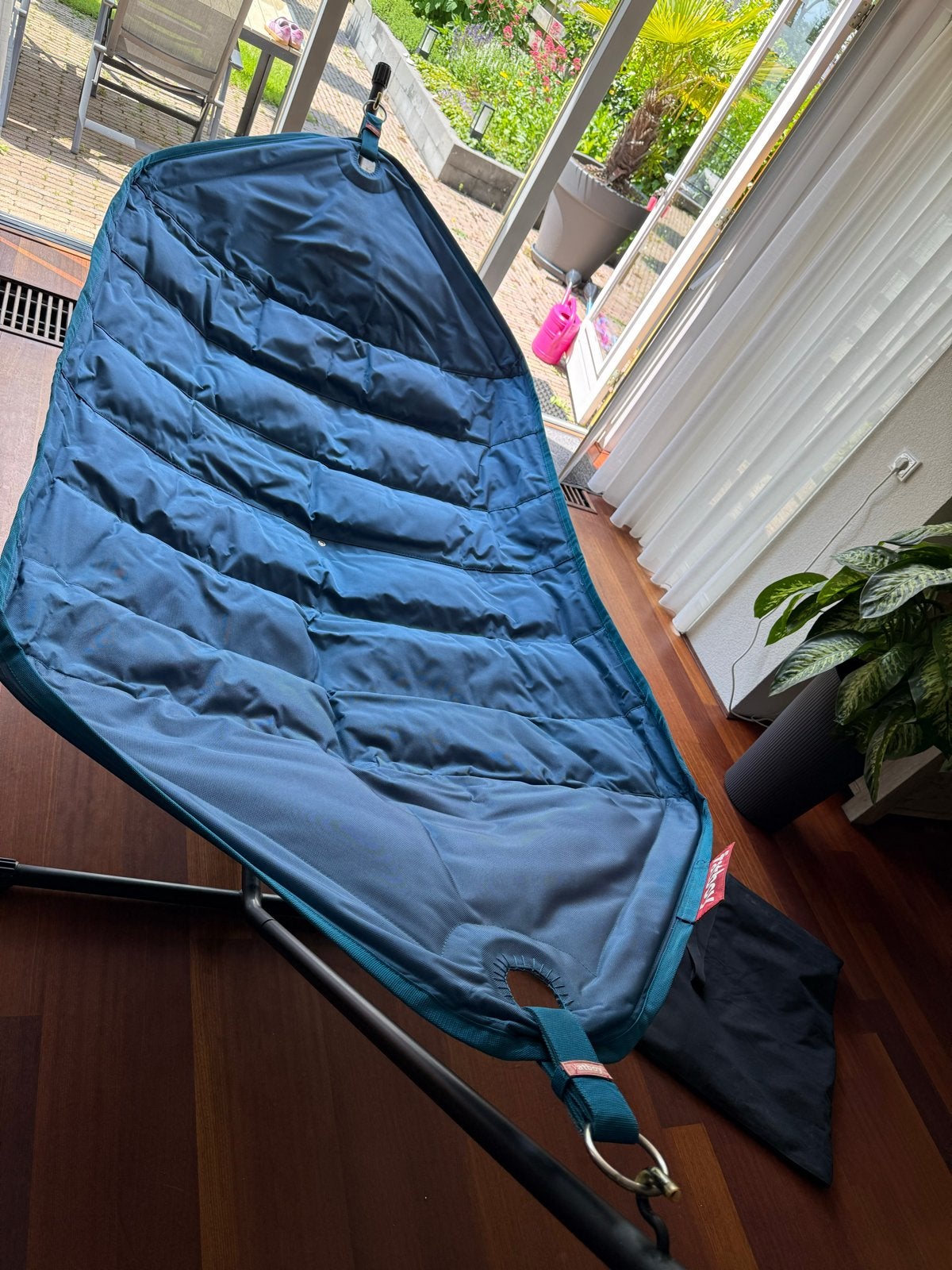 ≥ Fatboy Headdemock hangmat met standaard en hoes — Hangmatten ...