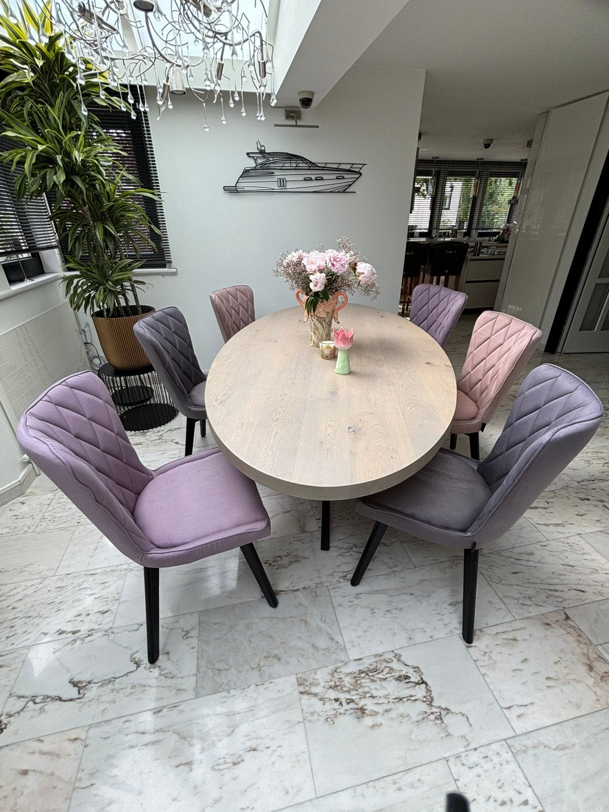 ≥ 8x Eetkamer Design Stoelen z.g.a.n. in diverse kleuren — Tafels ...
