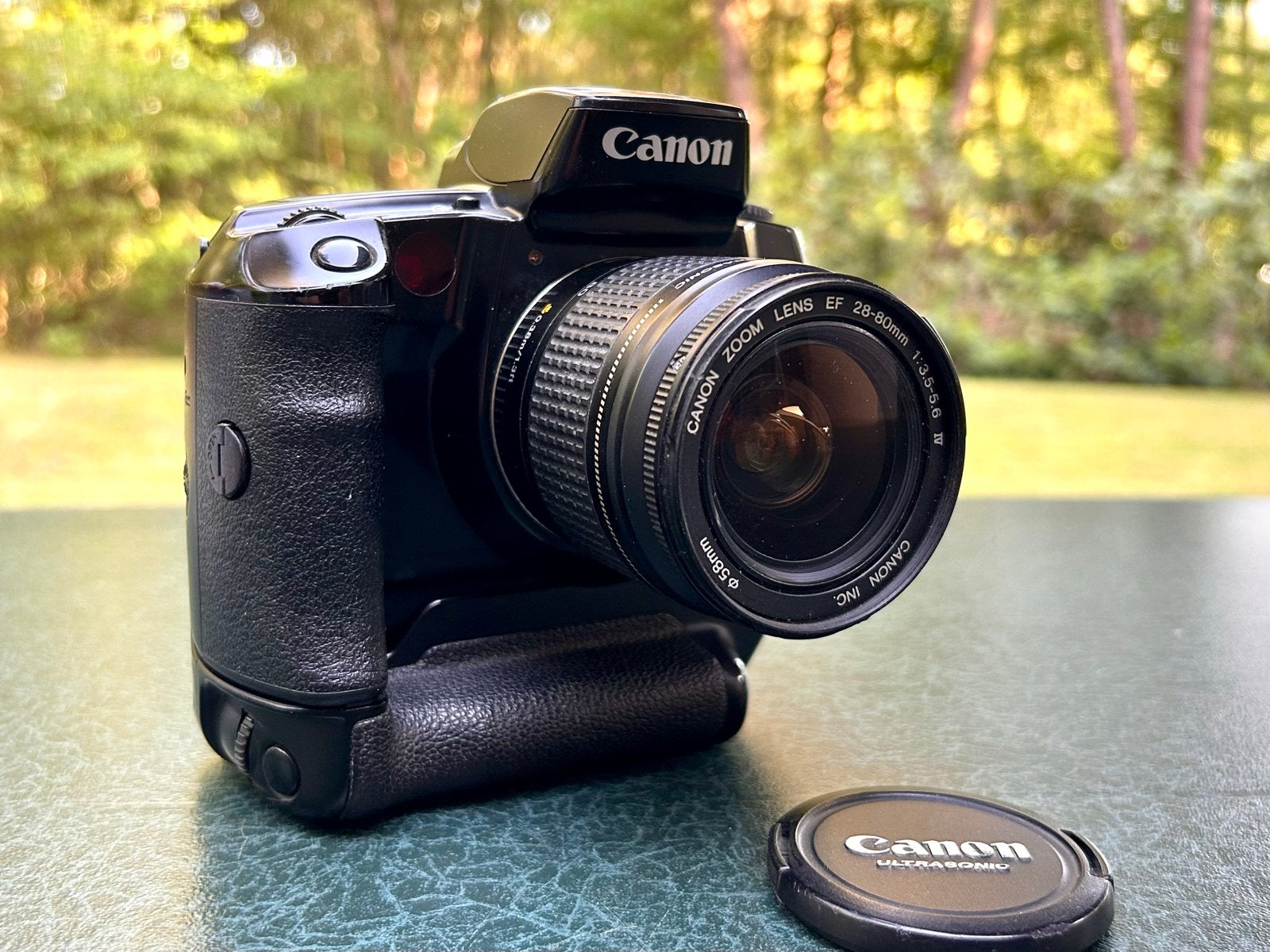 ≥ Canon EOS 5 analoge spiegelreflex met EF 28-80mm lens — Fotocamera's ...