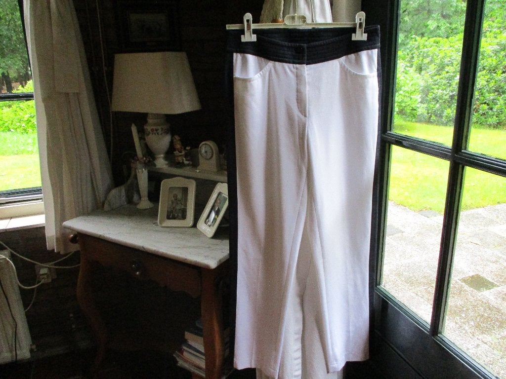 ≥ mj/MICHELE/broek/witte broek/ maat 40/STRETCH/ALS NIEUW! — Broeken en ...