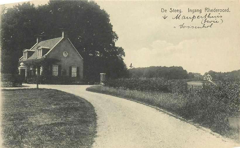 ≥ 377-356-007 De Steeg Ingang Rhederoord (m2408413113) — Ansichtkaarten ...