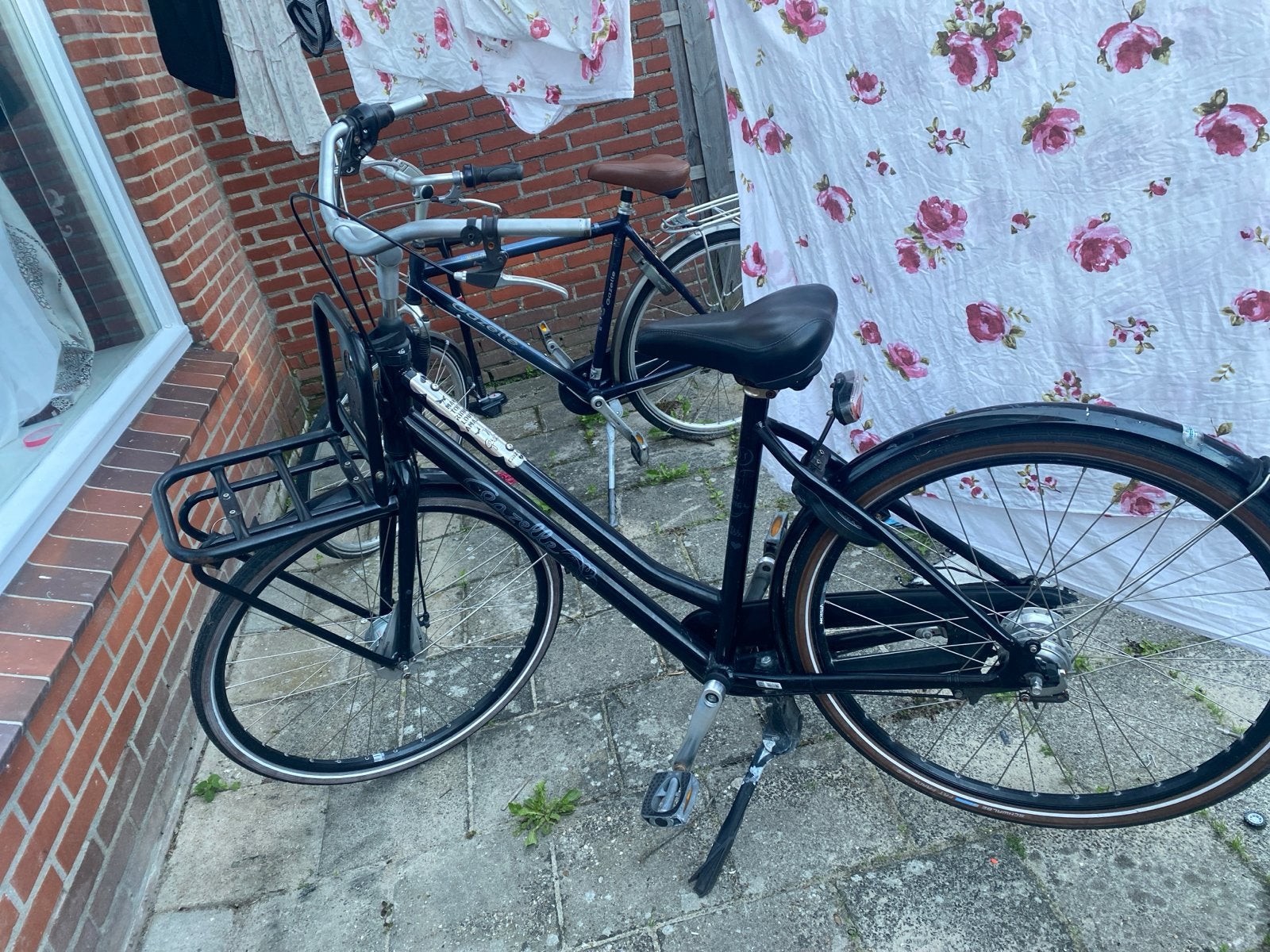 ≥ Degelijke fiets met voordrager - dochter vindt hem niet mooi ...