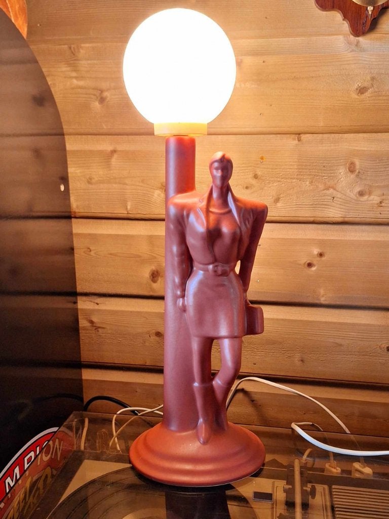 ≥ Toffe retro, vintage design tafellamp uit de 80'r jaren. — Lampen ...