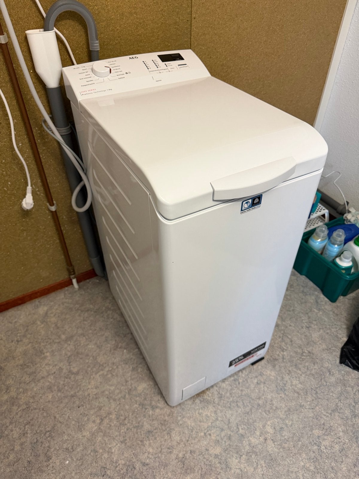 ≥ AEG 6000 SERIES ProSense Technology 1-6kg Bovenlader (m2408268765 ...