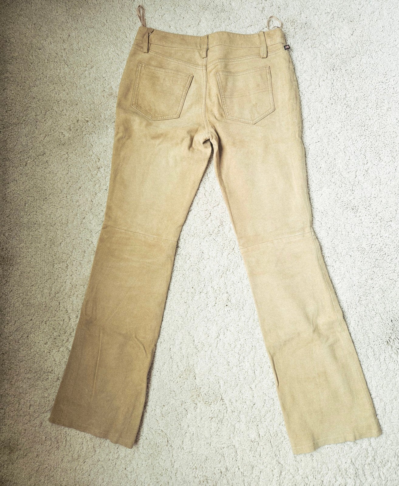 ≥ Polo Jeans Company Ralph Lauren Original suède broek — Broeken en ...