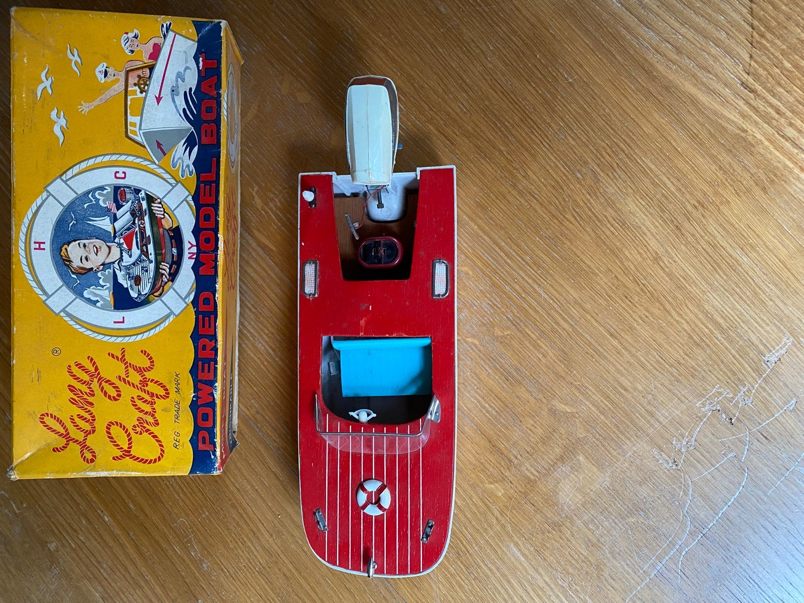 ≥ Vintage Lana Craft Powered Model Boat met doos — Modelbouw | Boten en ...