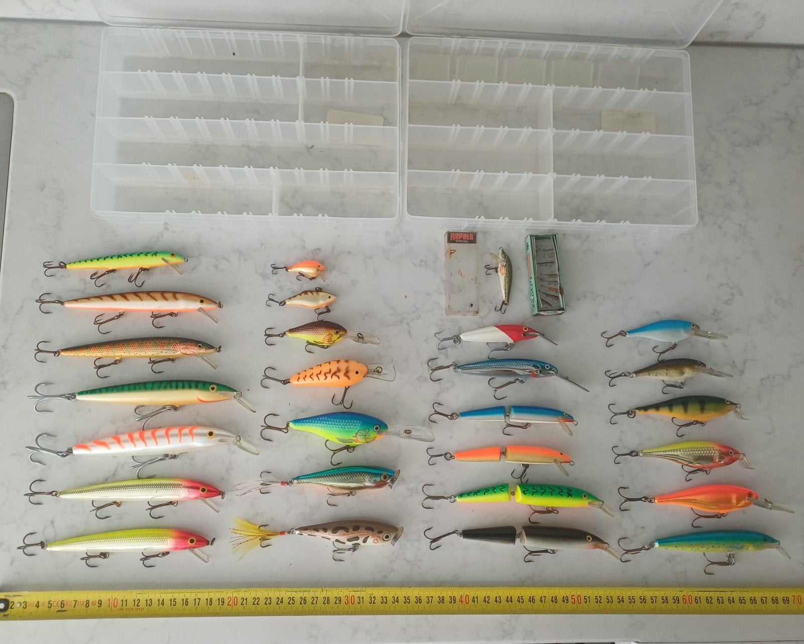 ≥ Grote zeldzame RAPALA kunstaas collectie — Hengelsport | Roofvissen ...