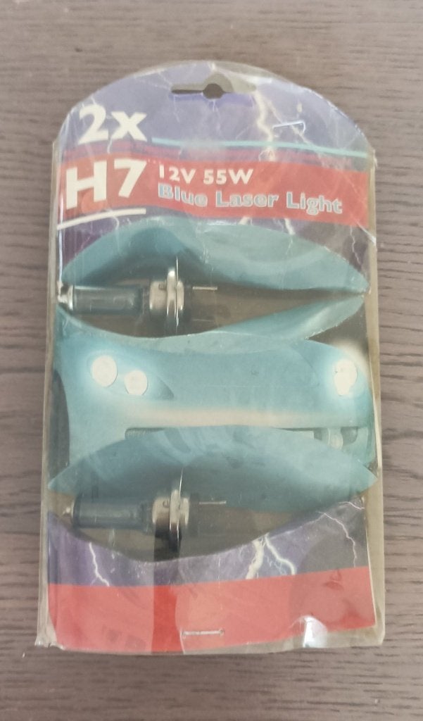 ≥ 2x H7 12V 55W Blue Laser Light Autolampen — Verlichting — Marktplaats