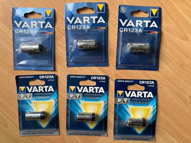 ≥ Varta CR123 batterijen - 2 euro per stuk — Accu's en Batterijen ...