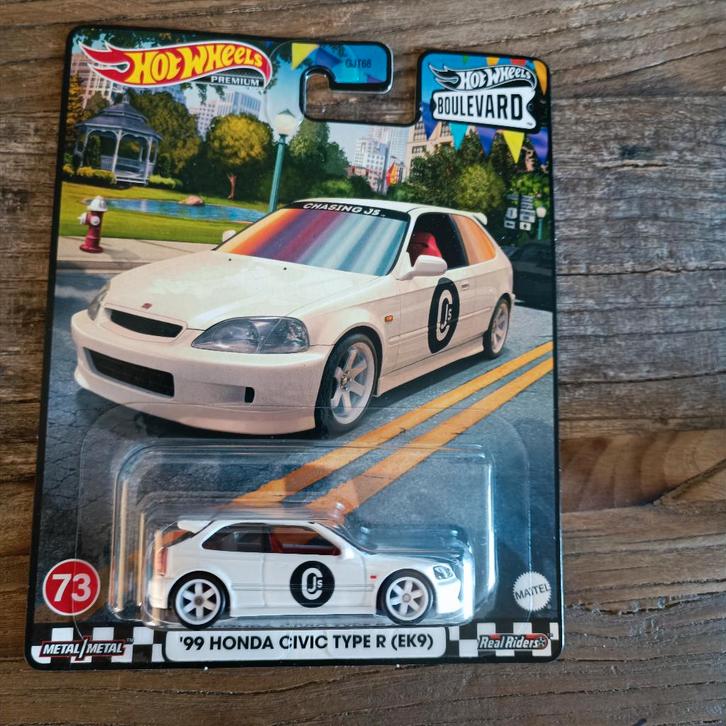 ≥ Hot Wheels Boulevard #73 Honda Civic Type R EK9 1999 — Modelauto's ...