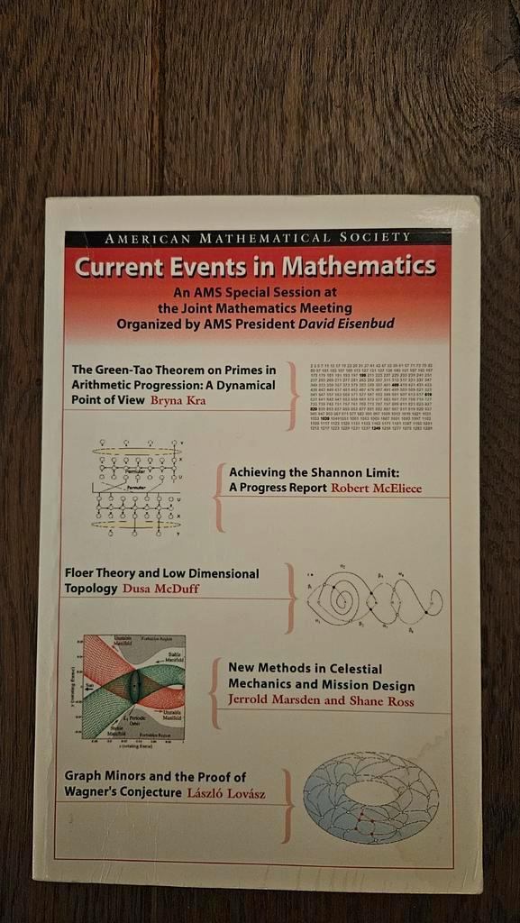 ≥ Current Events in Mathematics — Wetenschap — Marktplaats