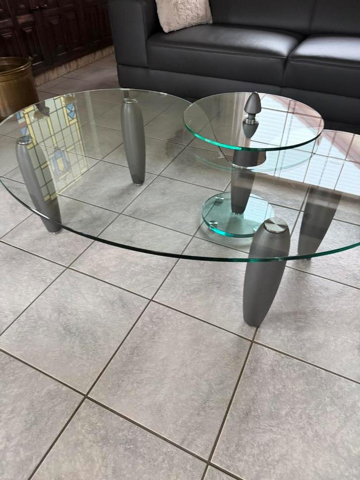 ≥ Leolux Zyga salontafel inclusief los bijzettafeltje — Tafels ...