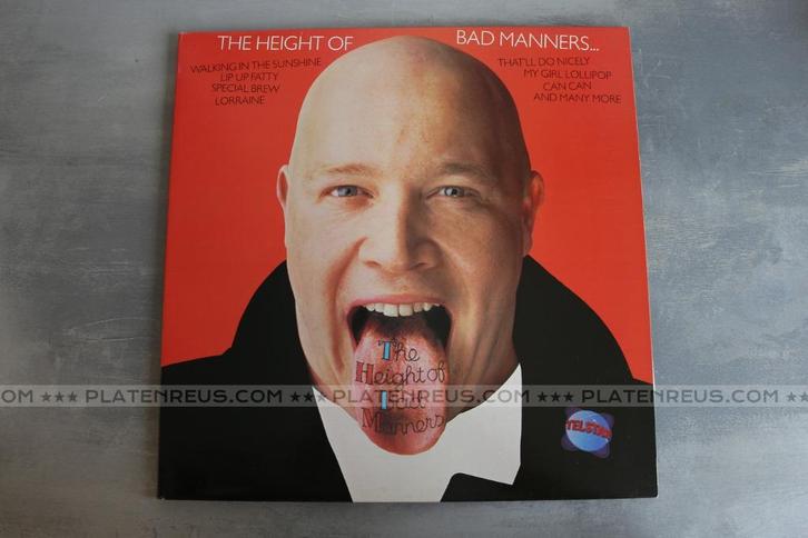 ≥ LP Bad Manners – The Height Of Bad Manners ( 1983 Ska ) 4136 — Vinyl ...