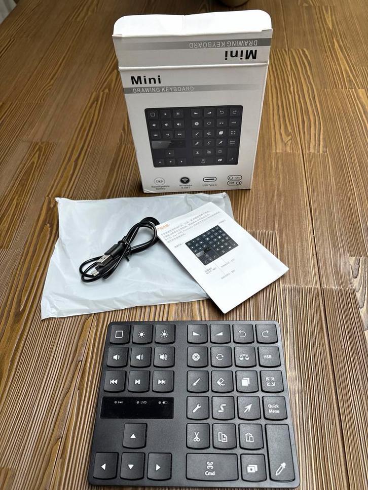 ≥ Mini Drawing Keyboard - Draadloos Toetsenbord — Toetsenborden ...