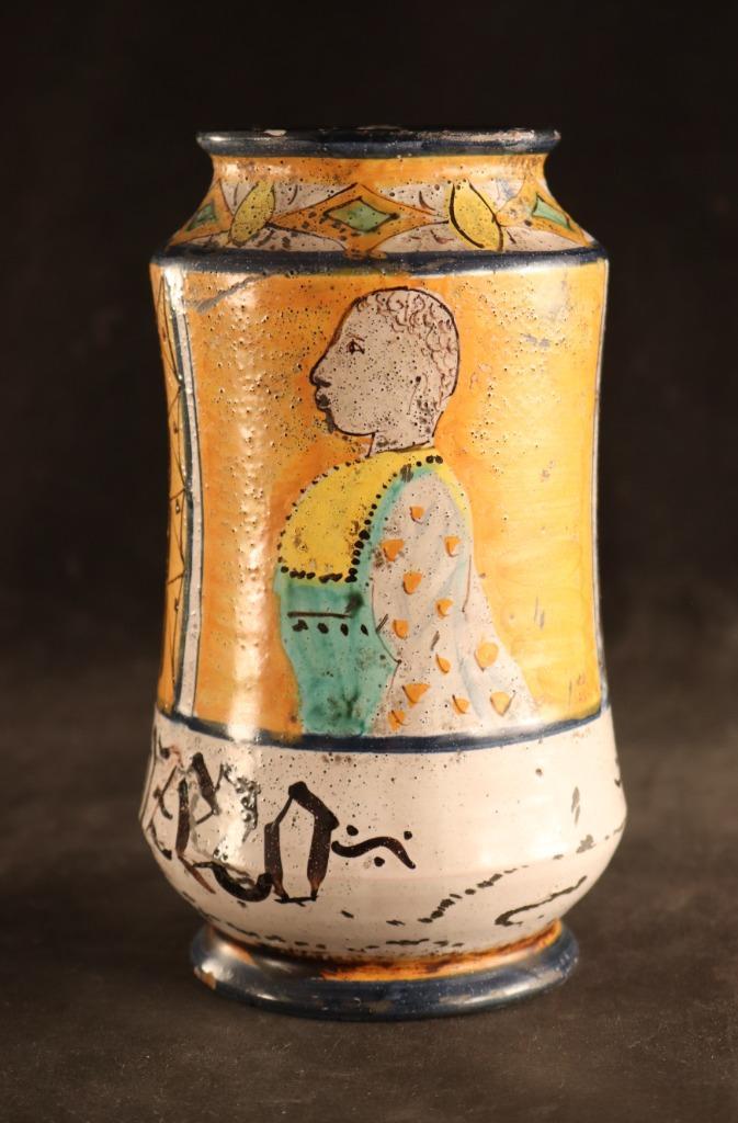 ≥ 17e eeuwse Italiaanse albarello — Antiek | Keramiek en Aardewerk ...