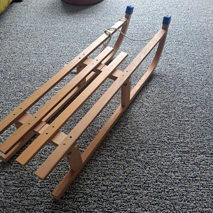 ≥ Houten slee voor de winterpret gratis — Speelgoed | Buiten | Skelters ...