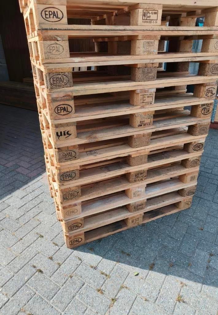 ≥ Euro EPAL Pallets - pallet bankje pallet bed goedkoop — Hout en ...