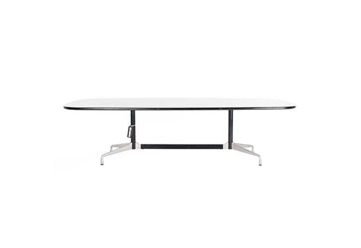 ≥ 1x Vitra Segmented Table Wit blad (280 × 130 cm) — Tafels | Eettafels ...