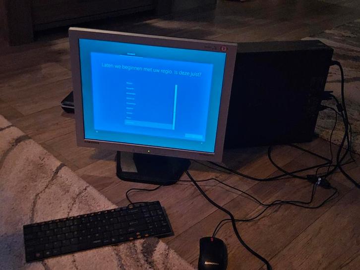 ≥ Complete lenovo computer, nu 40 euro!! — Desktop Pc's — Marktplaats
