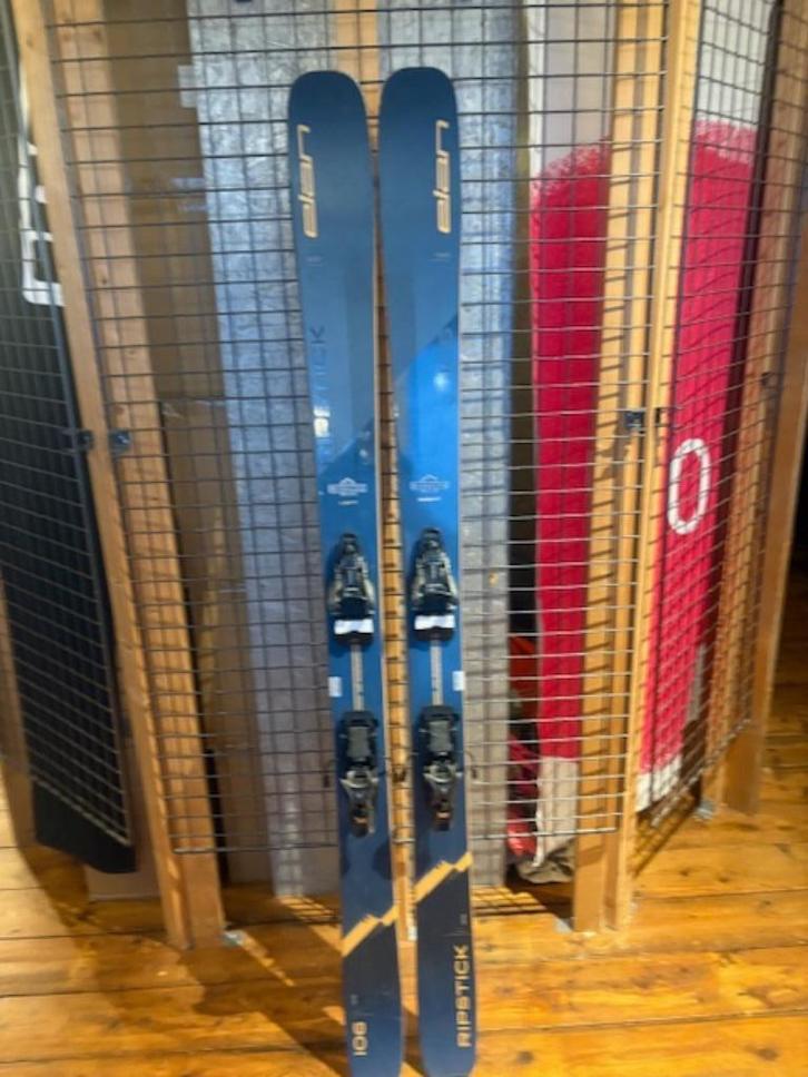 ≥ Elan Ripstick 106 Heren Freeride Carveski's lengte 188 Test — Skiën ...