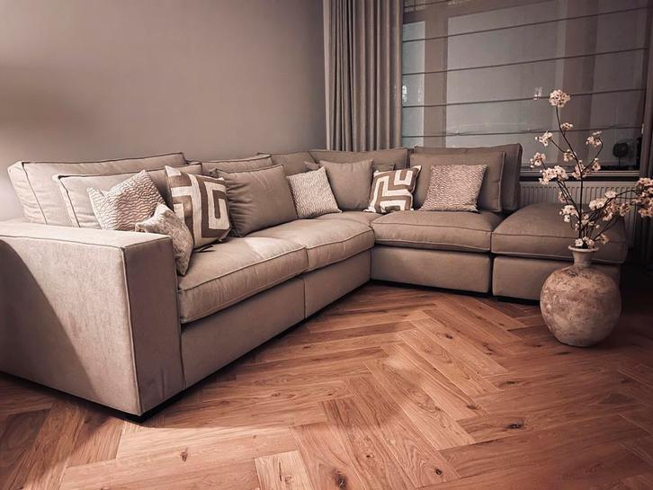 ≥ Room108 Hoekbank Annabelle Mine Shell (beige/taupe) - Nieuw! — Banken ...