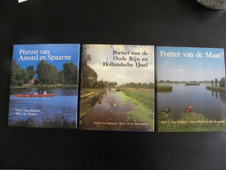 ≥ Portret Oude Rijn, Hollandsche IJssel, Maas, Amstel Spaarne ...