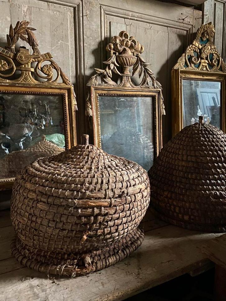 ≥ 18e eeuws antiek franse spiegel — Antiek | Spiegels — Marktplaats