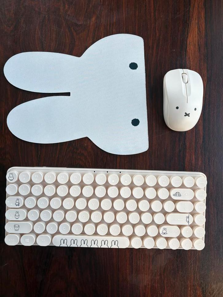 ≥ HEMA Nijntje - Toetsenbord, muis & muismat ZGAN — Toetsenborden ...