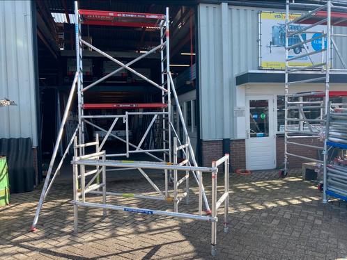 ≥ Hele nette gebruikte Altrex aluminium rolsteiger 75x185CM — Steigers ...