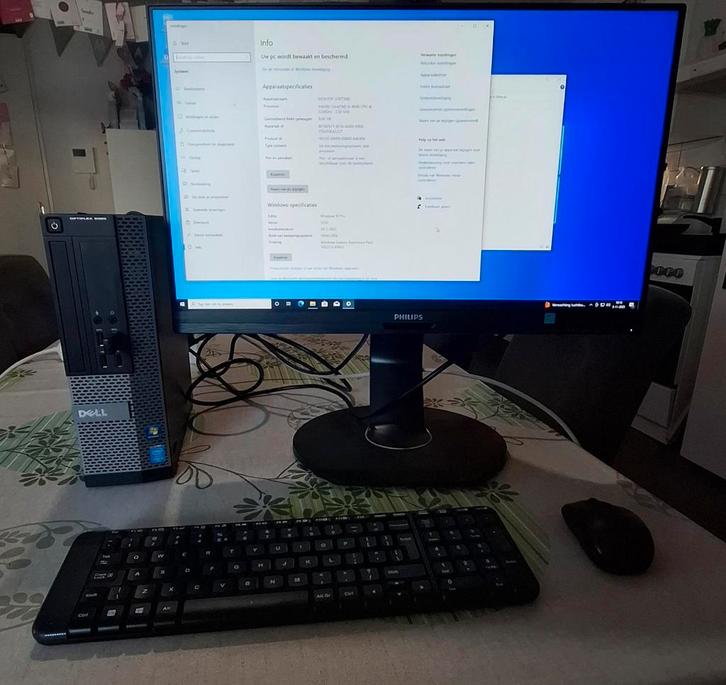 ≥ Dell OptiPlex computer + Philips 24" Monitor - Gebruiksklaar ...