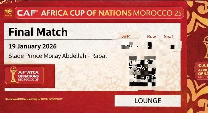 ≥ AFCON FINALE 2026 Tickets beschikbaar: Cat 1, 2,3 — Sport | Voetbal ...