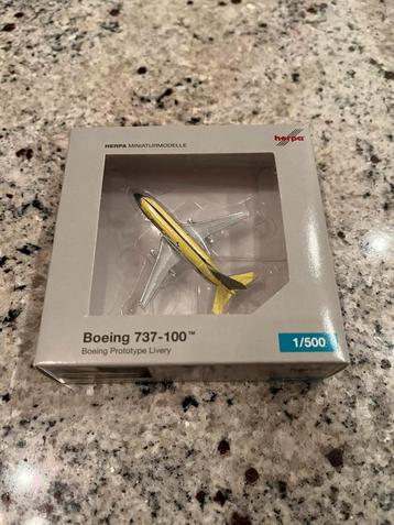 ≥ Herpa wings 1/500 Boeing 737-100 “prototype” — Luchtvaart en ...