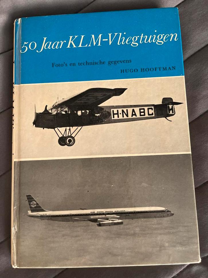≥ 50 Jaar KLM Vliegtuigen - Hugo Hooftman — Luchtvaart en Vliegtuigspotten — Marktplaats