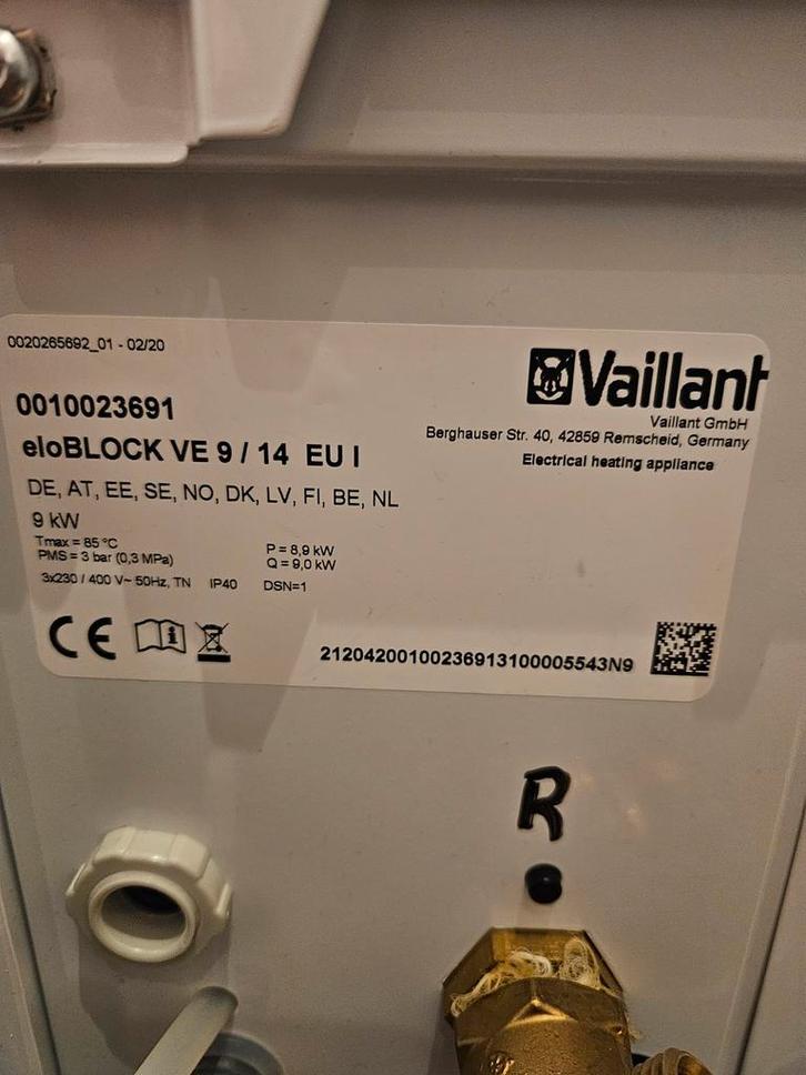 ≥ Te koop elektrische cv Vaillant — Verwarming en Radiatoren — Marktplaats